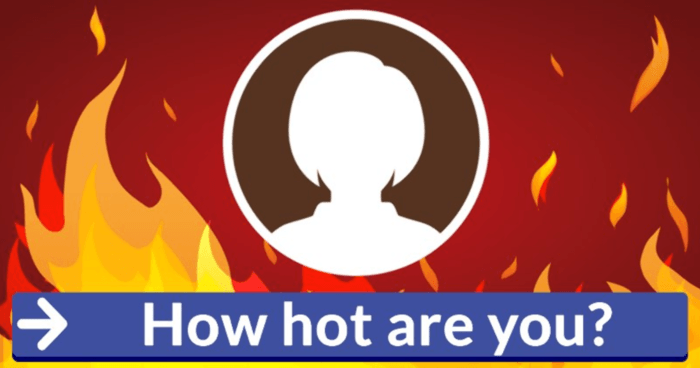 What Is Your Hotness Level?- Take the quiz