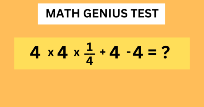 You’re A Real Genius If You Smash These Algebra Equations- Take the quiz